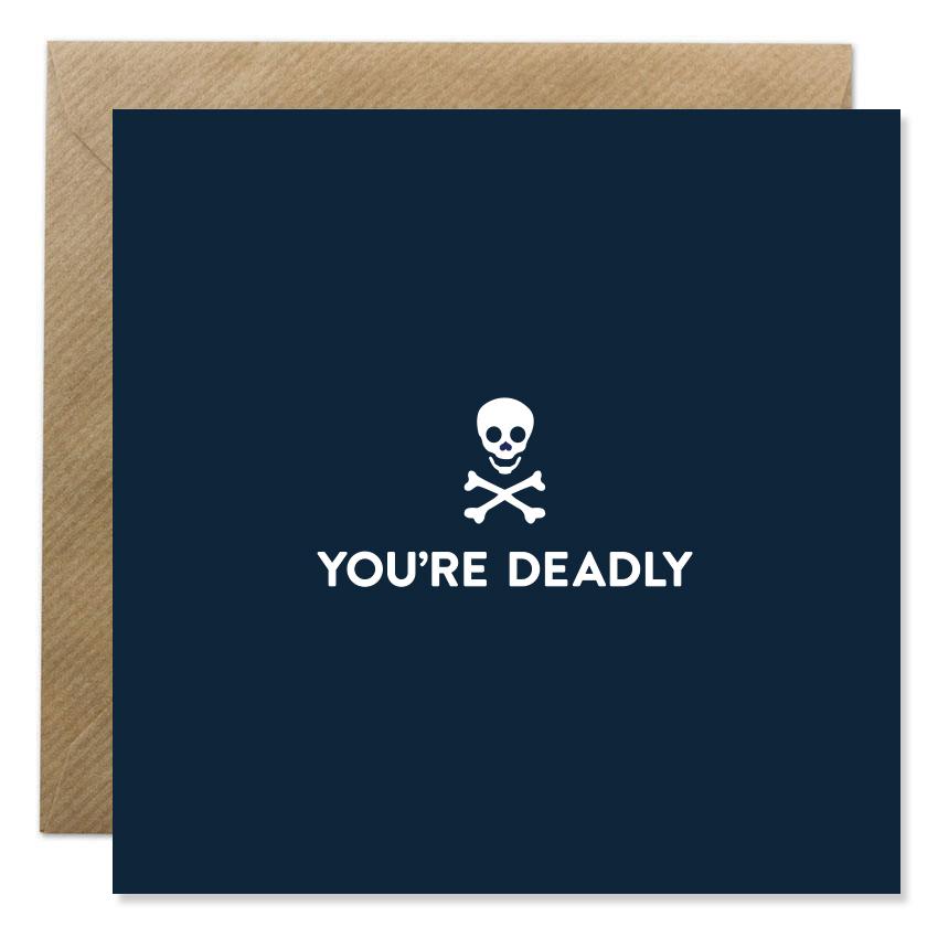 You’re Deadly Card – Philip's Bookshop Mallow