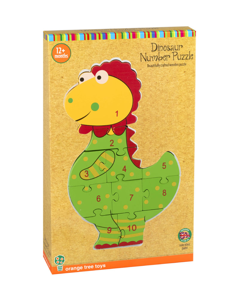 Dinosaur Number Puzzle - Philip's Bookshop Mallow